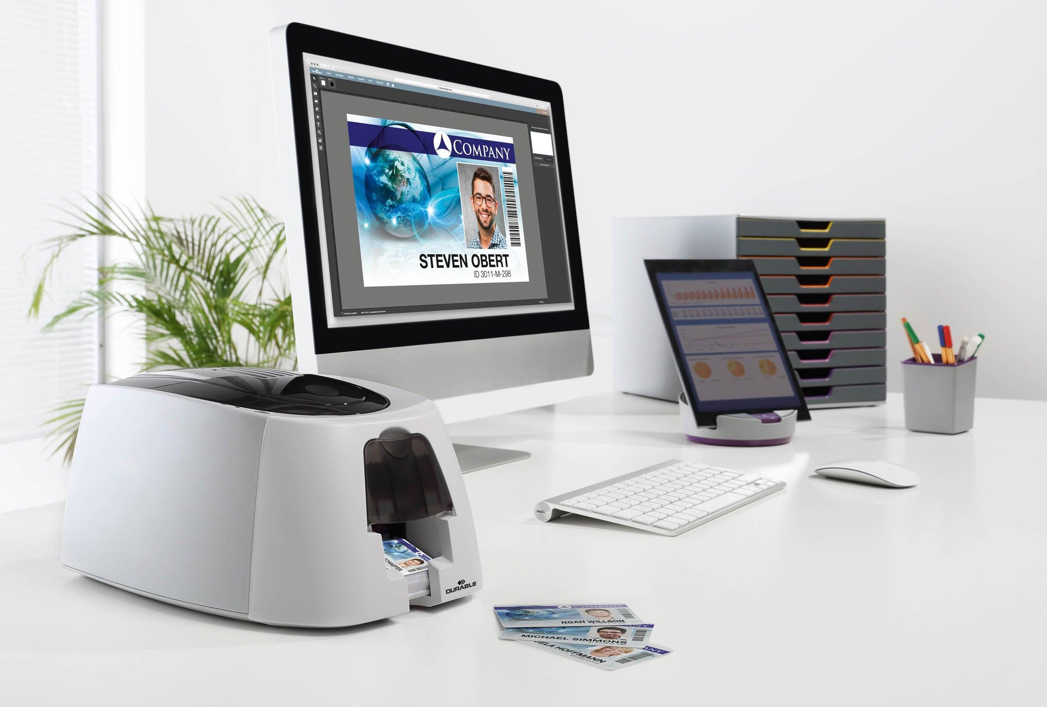 DURACARD® ID Name Badge Printer - Engineered in Germany