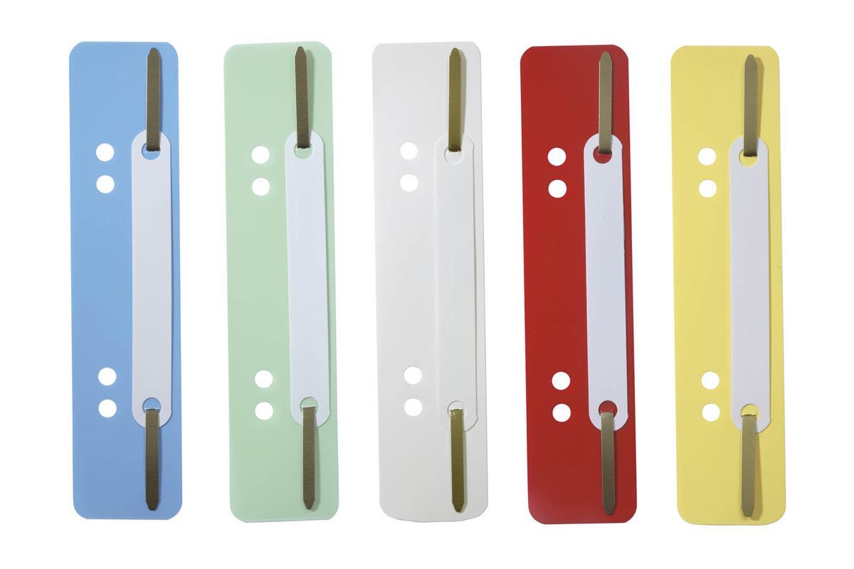Durable FLEXI Punched Filing Strip Binding Clip Bar Tab | 25 Pack | As