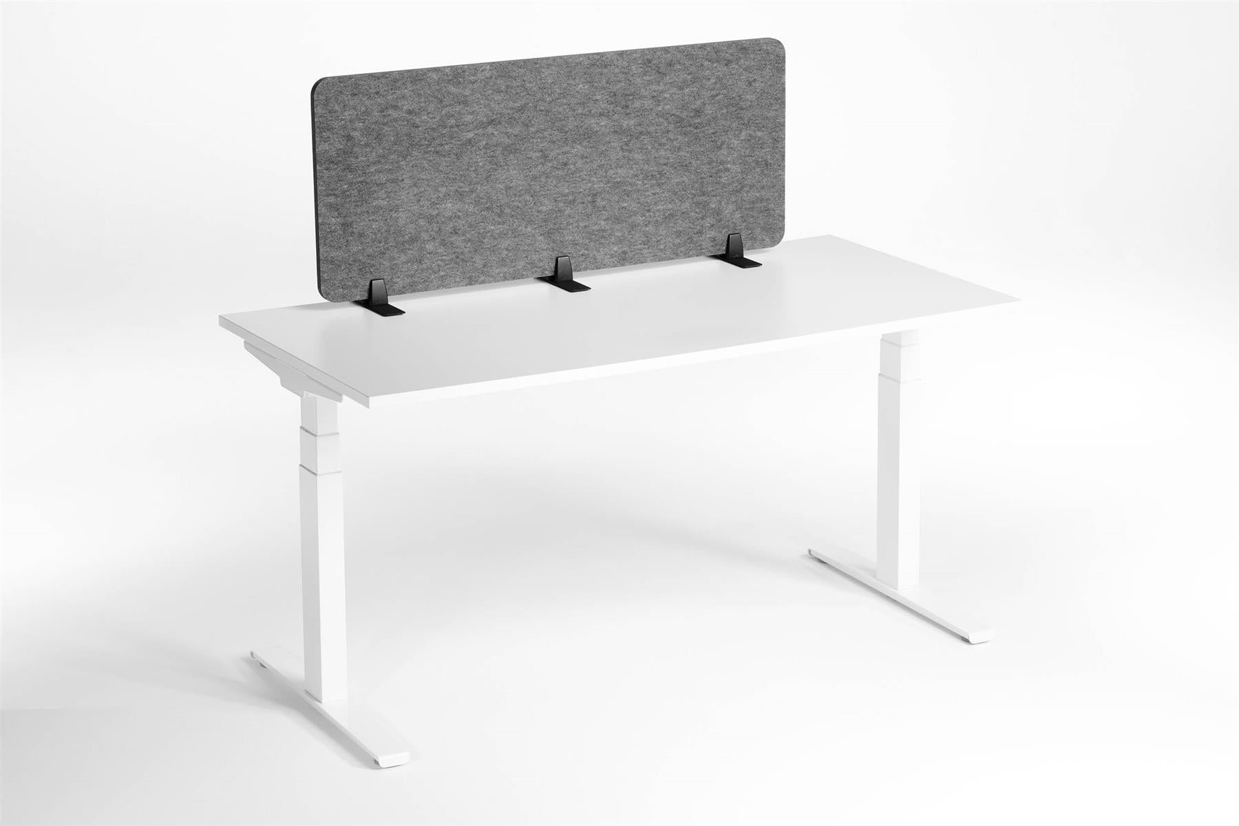 Durable Felt Desk Divider Panel | Visual Acoustic Privacy Partition 12
