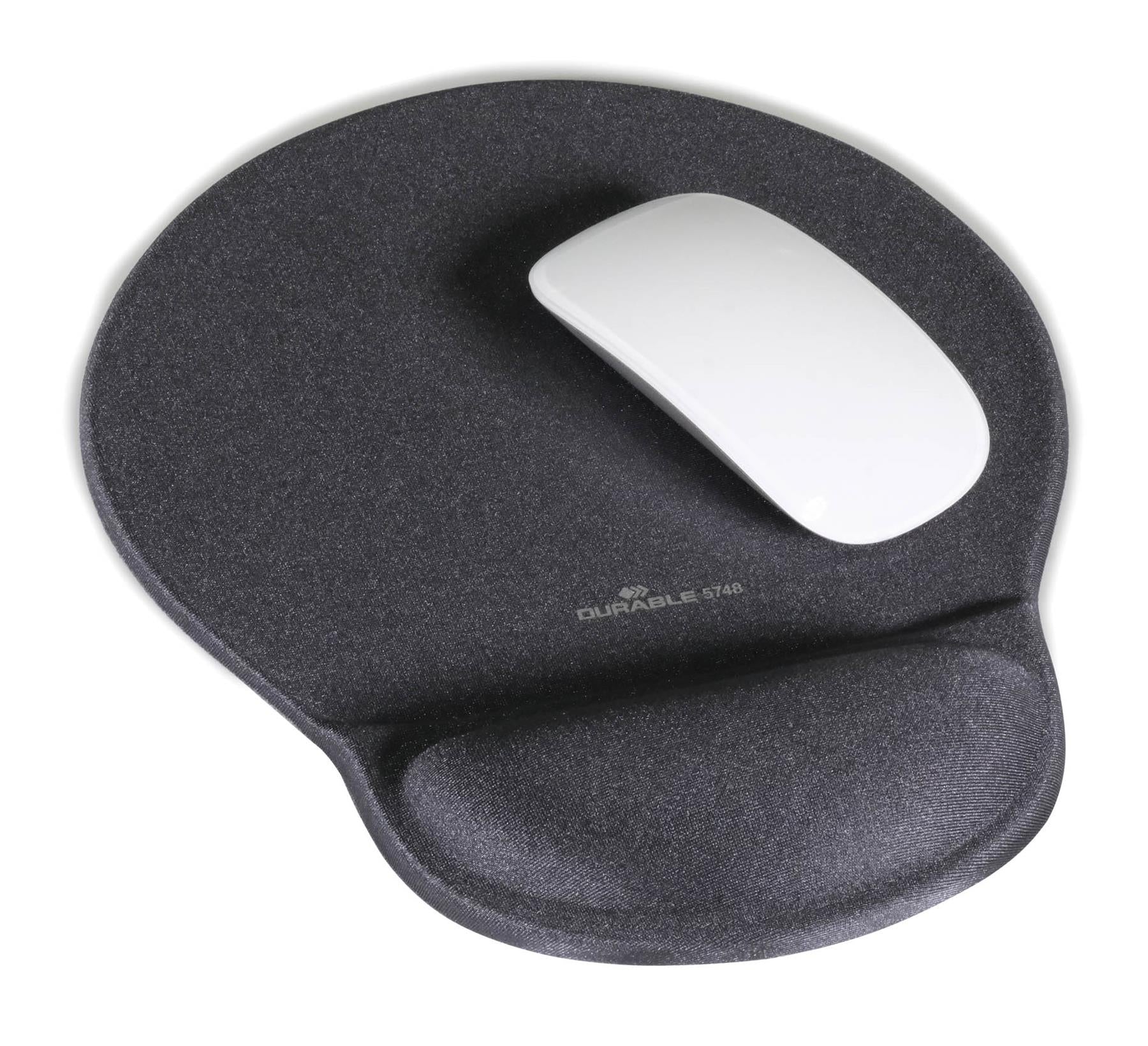 Durable ERGOTOP Soft Touch Mouse Mat with Gel Support Wrist Rest Pad