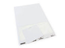 Durable Printable Name Badge ID Card Sheets | Peel and Fold | 100 Pack