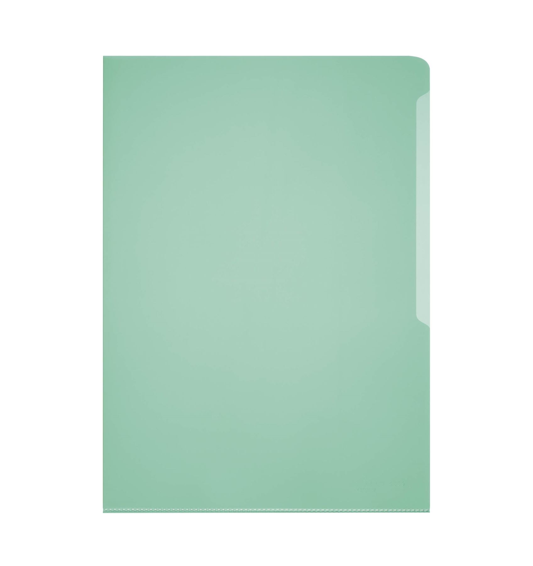Durable Clear Plastic Cut Flush Document Wallet Folder | 50 Pack | A4