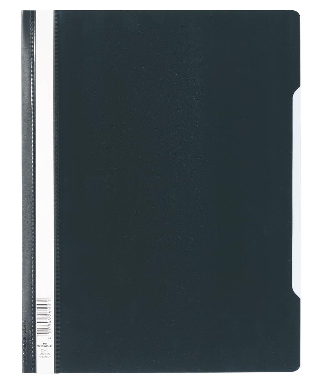 Durable Clear View Project Folder Document Report File | 25 Pack | A4